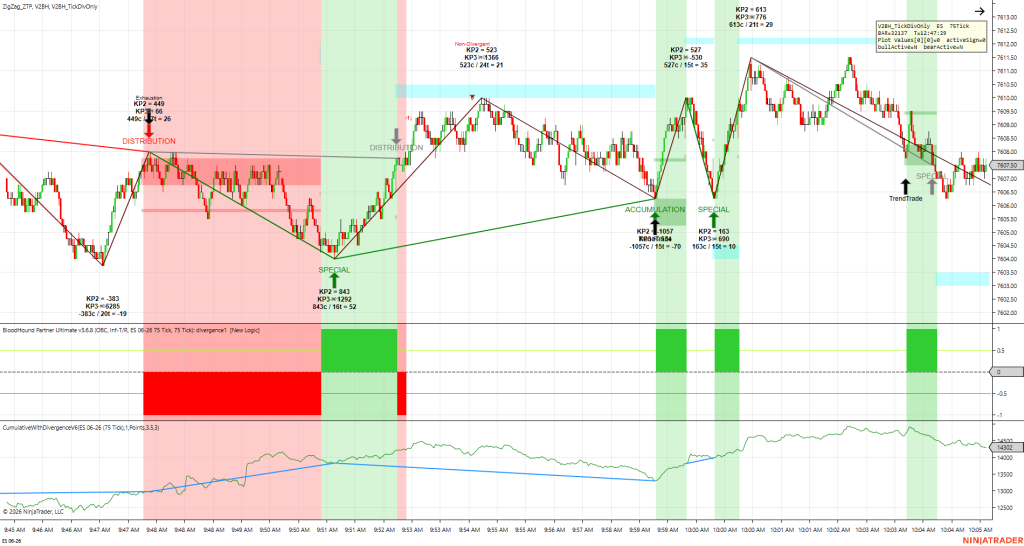 New Software Development - BloodHound Divergences | ZoneTraderPro